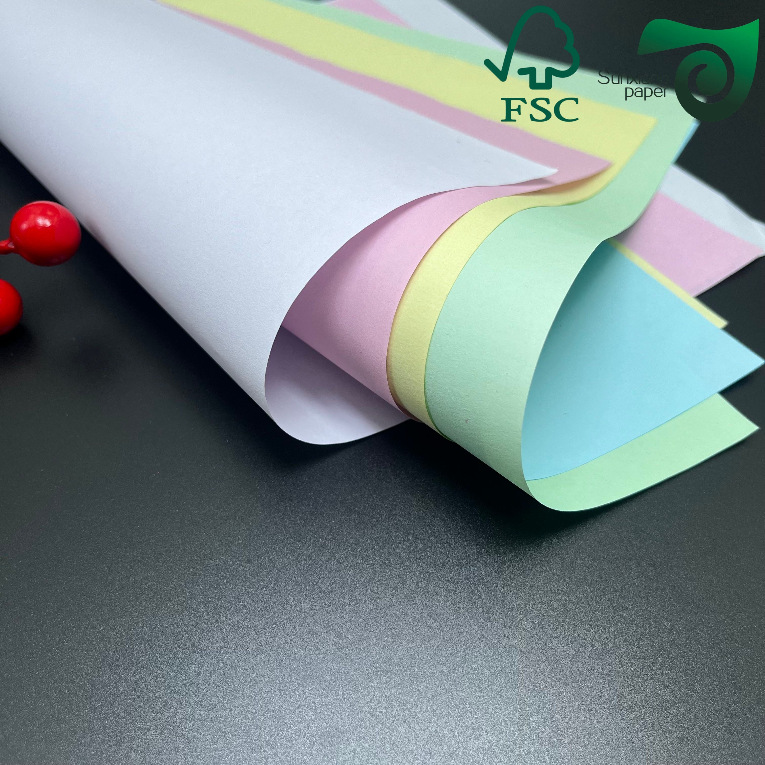 CB CFB CF 9.5" 11" Papel NCR sin carbono para impresoras térmicas ...